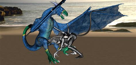 Rule 34 3d Alien Alien Franchise Male Viper Species Wings Wyvern Xenomorph 1276859