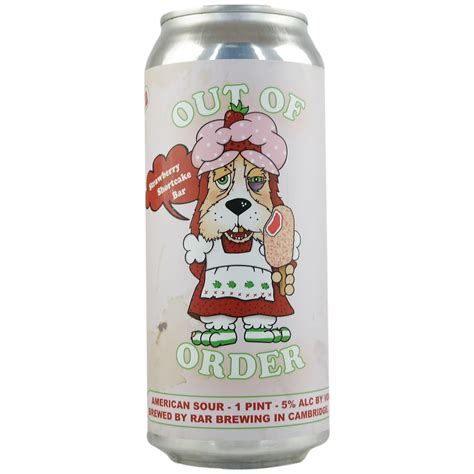Rar Brewing Out Of Order Strawberry Shortcake Bar Fruited Smoothie