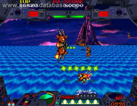 Burning Force Arcade Artwork In Game