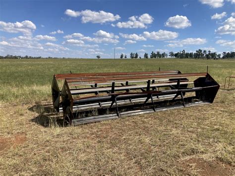 36 Bat Reel Of Case Macdon 1042 Farm Tender