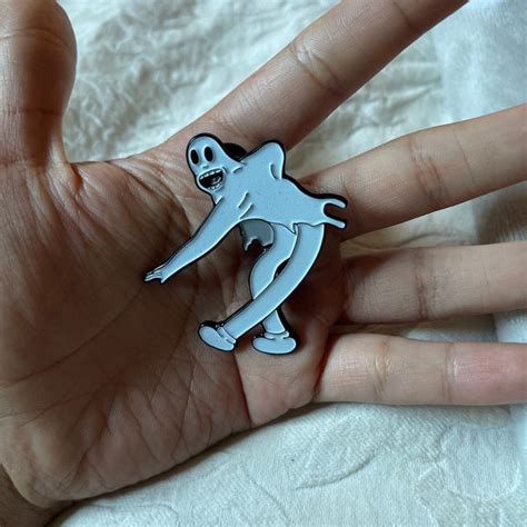 Koko The Clown Dancing Ghost Enamel Pin Etsy