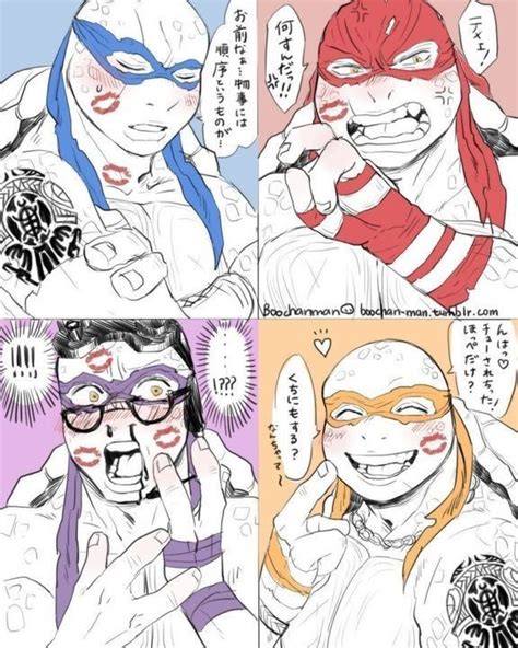 Bayverse Tmnt 2016 When Kissed By Femalereader 😍 Yumefuusen On Tumblr