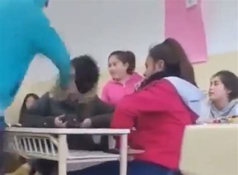 Teen Bully Batters Female Classmates At School