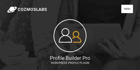 Profile Builder Custom Profile Menus Add On Pluginsforwp