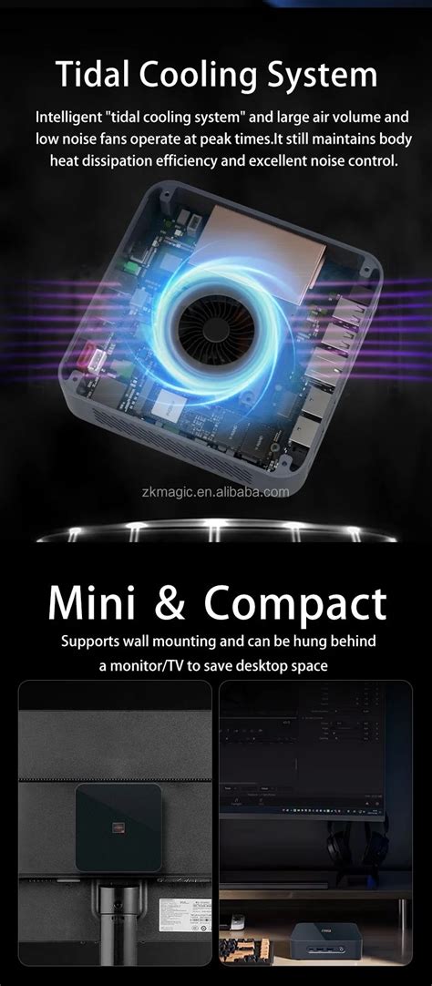 Morefine S500 Amd Ryzen Mini Pc Fp7 7840hs Lpddr5 Windows11 Pro Dual