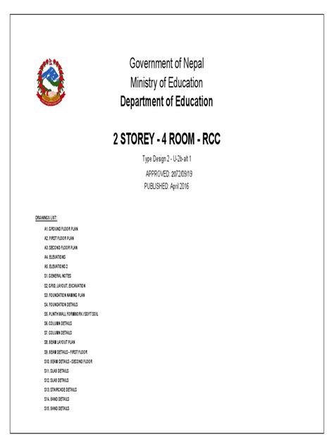 2 Storey 4 Classrooms Pdf Concrete Economic Sectors