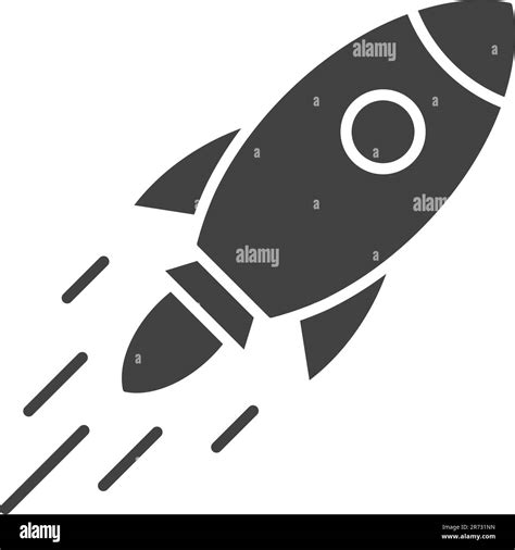 Rocket Icon Vector Image Stock Vector Image And Art Alamy