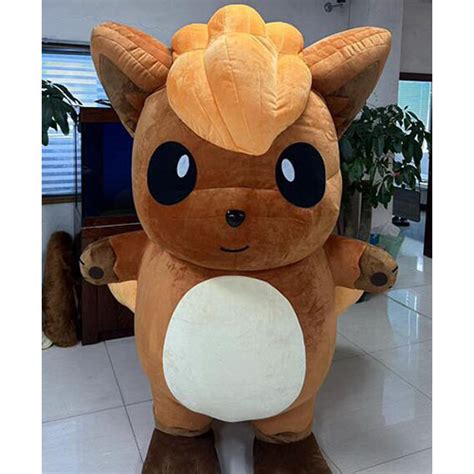 Inflatable Vulpix Costume Adult Full Body Blow Up Suit For Entertainments