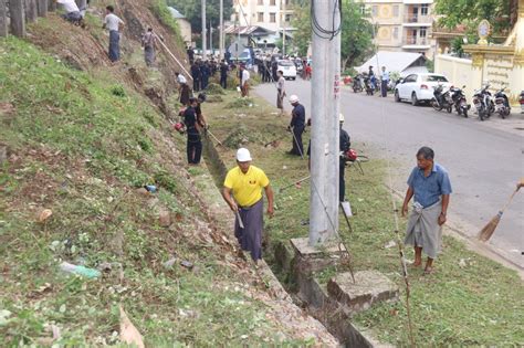 မွန်ပြည်နယ် ဝန်ကြီးချုပ် ဦးအောင်ကြည်သိန်း မော်လမြိုင်မြို့၊ တောင်ရိုးတန