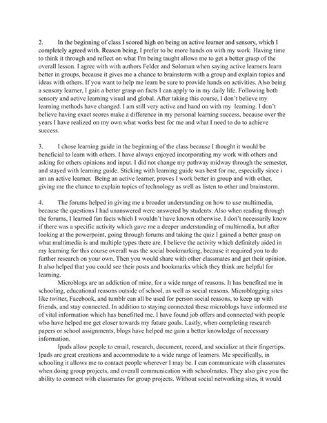 Multimedia Assignment Pages