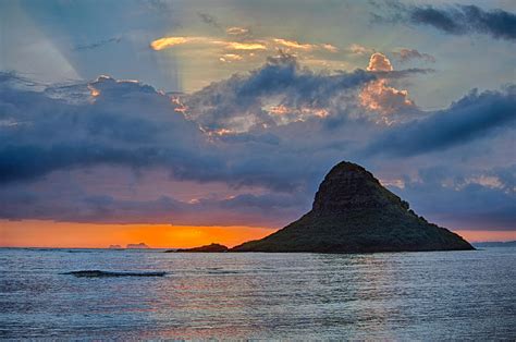 Sun Rays At Chinamans Hat Photograph By Dan Mcmanus Fine Art America
