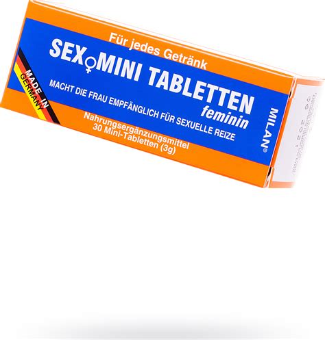 Таблетки возбуждающие Milan Sex Mini Tabletten Feminin для женщин 30