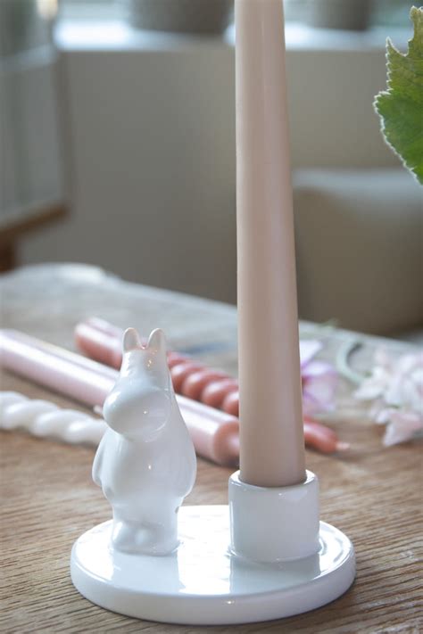 Moomin Candle Holder Ceramic From Pluto Produkter