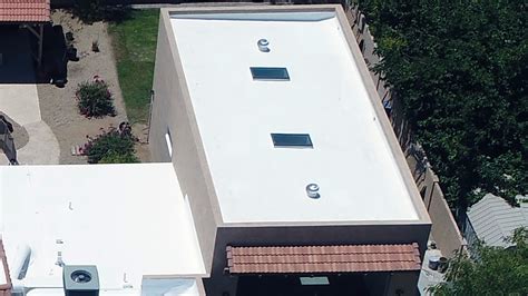 New Foam Roof Installation In Scottsdale Az By Msw Roofers