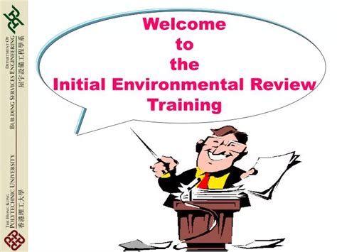 Ppt Welcome To The Initial Environmental Review Training Powerpoint