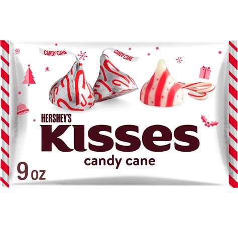 Candy Cane Hershey Kisses