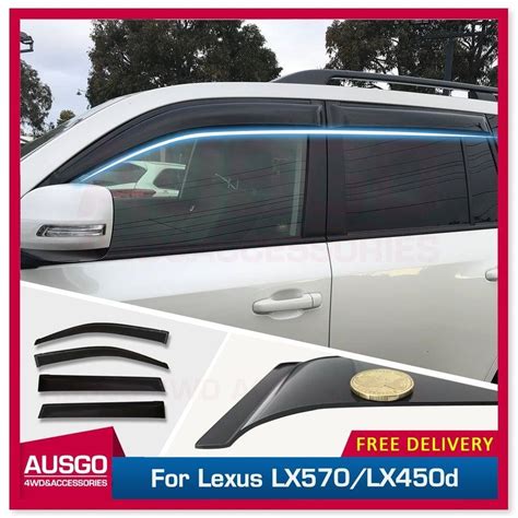 Weather Shields For Lexus Lx Series Lx570 Lx450d 2008 2021 Big W
