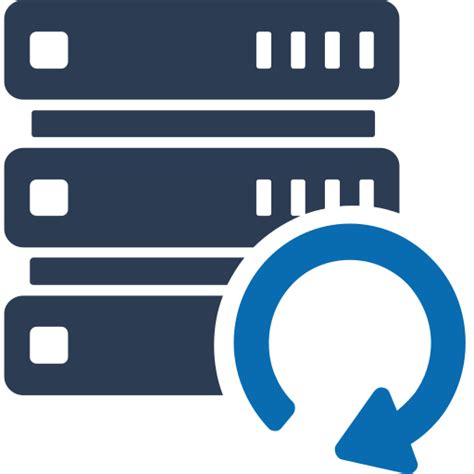 Update Server Refresh Arrow Data Database Storage Icon Download