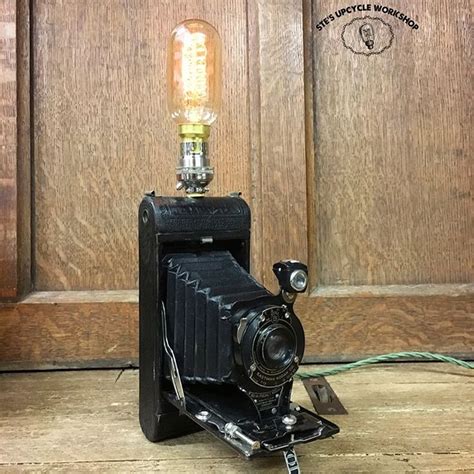 1920s Kodak Folding Camera In Vintage Industrial Style