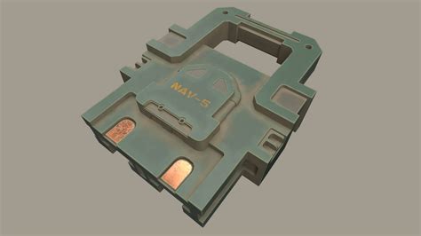 Stylized Sci Fi Cartridge 3d Model By Artteeves