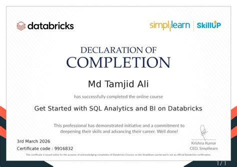 Databricks Sql Businessintelligence Dataanalytics Learningjourney