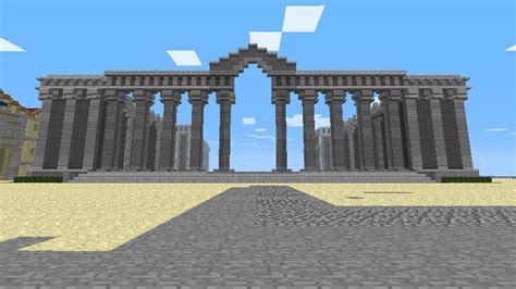 Neoclassical Courtyard Minecraft Map Neoclassical Courtyard Minecraft Map