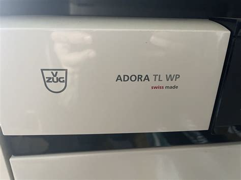 V Zug Adora Tl Wp Wärmepumpen Trockner Für Jeden Raum Gebraucht In