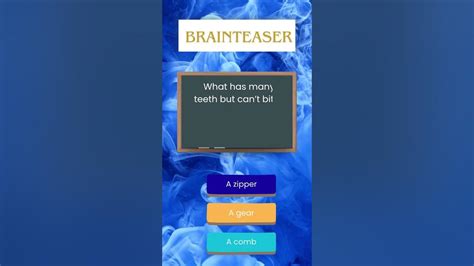 Test Your Brain 🤓 Easy To Impossible Riddles Challenge Youtube