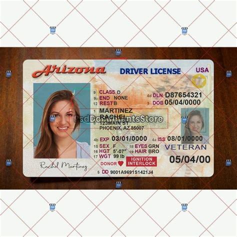 Nevada Driver License Psd Template Psd Doc Store