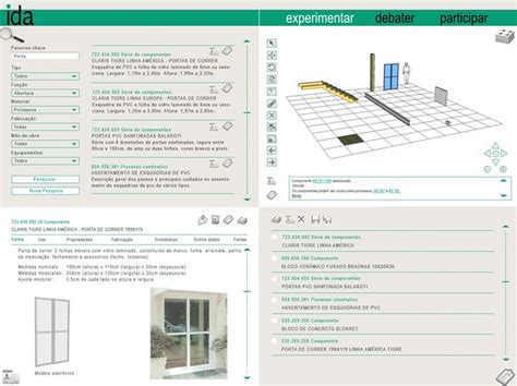Espaço De Interação Da Interface Ida No Ambiente Experimentar