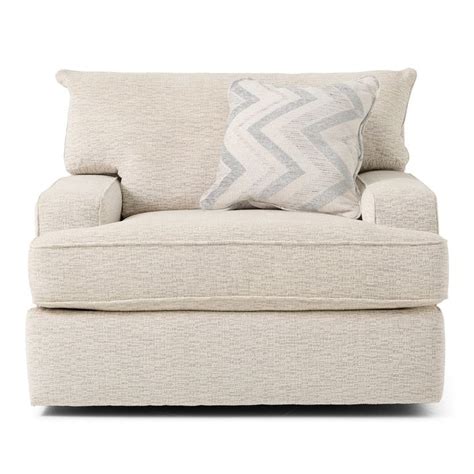 Living Large Oversized Swivel Chair The Furniture Mart