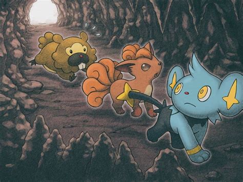 Download Vulpix Bidoof And Shinx Wallpaper