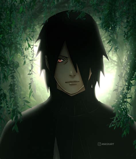 1366x1600 Resolution Sasuke Uchiha Hd Naruto 4k Art 1366x1600