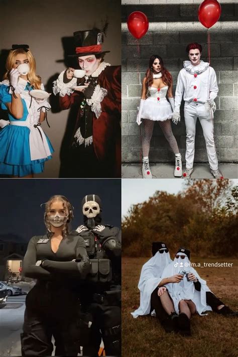 Couple Halloween Costume🎃🖤 In 2025 Pretty Halloween Costumes Partner