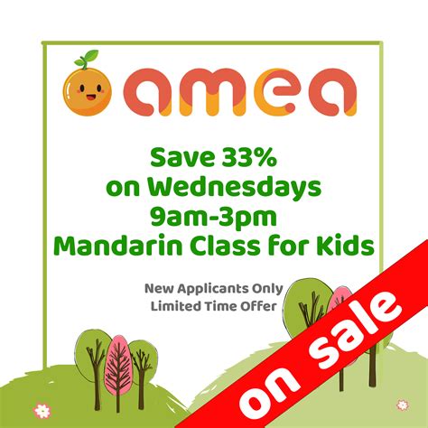 Wednesday Class On Sale Limited Time Australia Mandarin Education