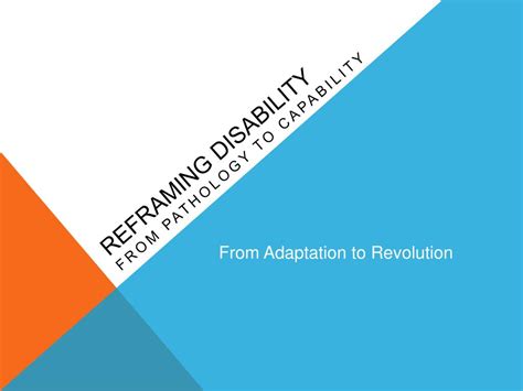 Ppt Reframing Disability Powerpoint Presentation Free Download Id