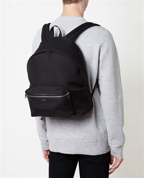 Classic Canvas Backpack Black At Sally Esterly Blog
