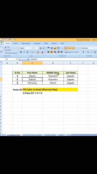 Ritesh Zagade On Linkedin Exceltips Dataanalysis Spreadsheets