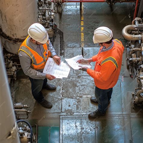 Engineers Conducting A Risk Assessment To Identify Potential Safety