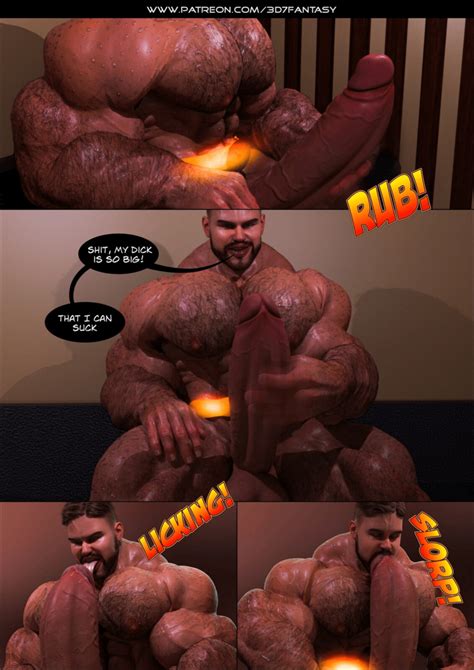 Rule 34 3d7fantasy 3d Artwork Abs Animated Biceps Bodybuilder Cum Cum On Body Cum On Lower