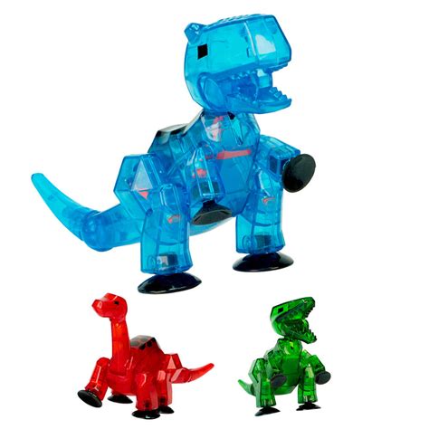 Stikbot Mega Dino Single T Rex Bronto Or Carnotaurus Zingttshop