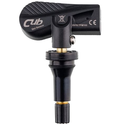 Cub Tpms Uni Sensor 40 Evo E Type Pressure Sensor Snap In Rubber