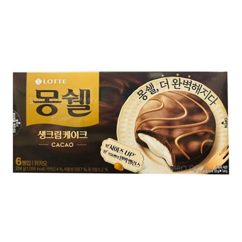 몽쉘 생크림 케이크 카카오 1개 홈플러스 택배배송