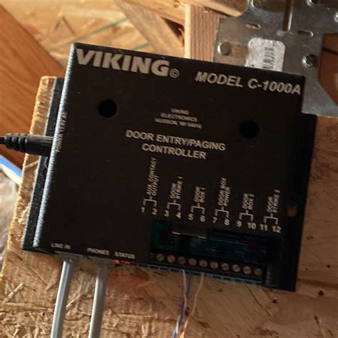 Viking Intercom Control Unit Ring Doorbell Installation Guy