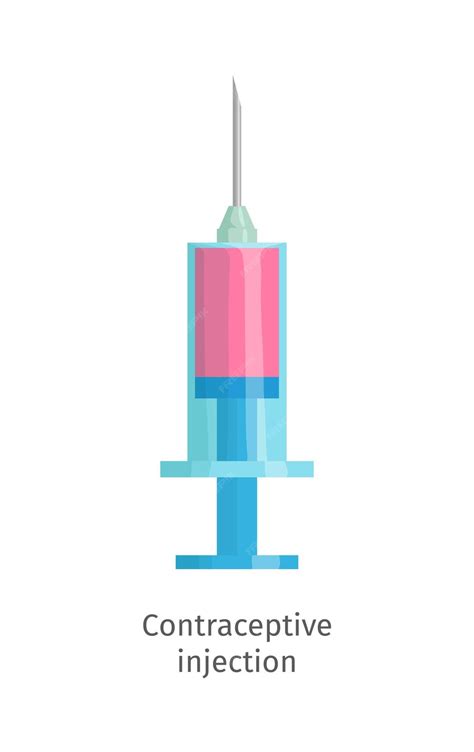 Premium Vector Contraceptive Method Injection