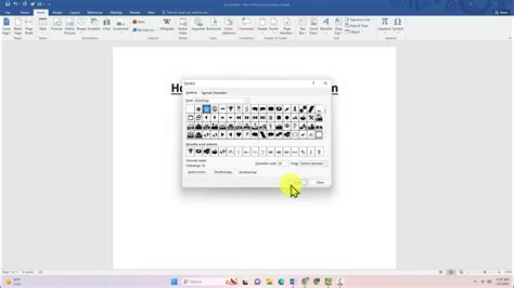How To Insert A Fillable Circle In Word Youtube