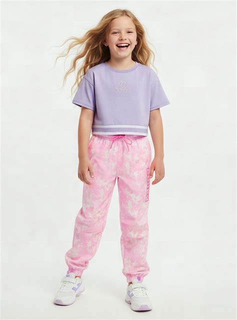 Kappa Joggers With Pockets Drawstring Waist Online Girls Clothing