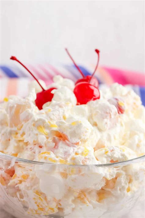 Easy Marshmallow Fruit Salad Recipe Ambrosia Salad