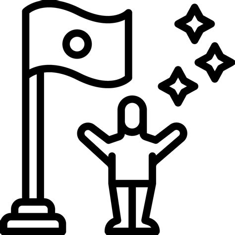 Black Line Icon For Independent 42724977 Vector Art At Vecteezy