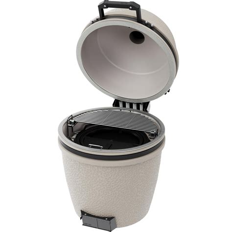 Bstrdpro 19 14 In Large Solo Kamado Grill In Desert Sand Bp302d Usa